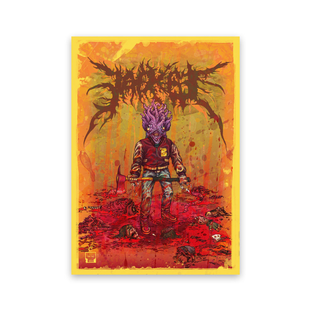 Hotline Miami - Jacket Art Print – Devolver Digital