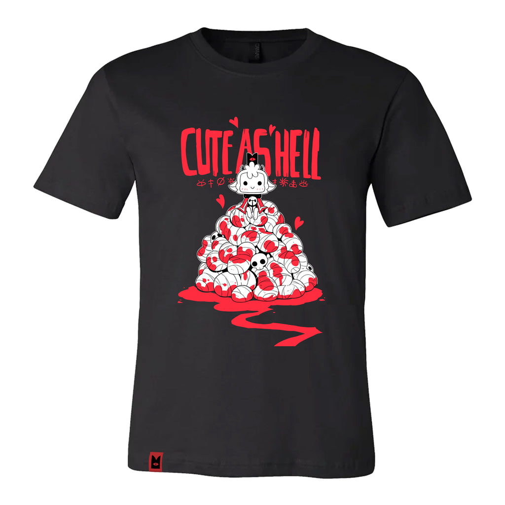 Cult of the Lamb Cute as Hell T-Shirt (Black) – Devolver Digital