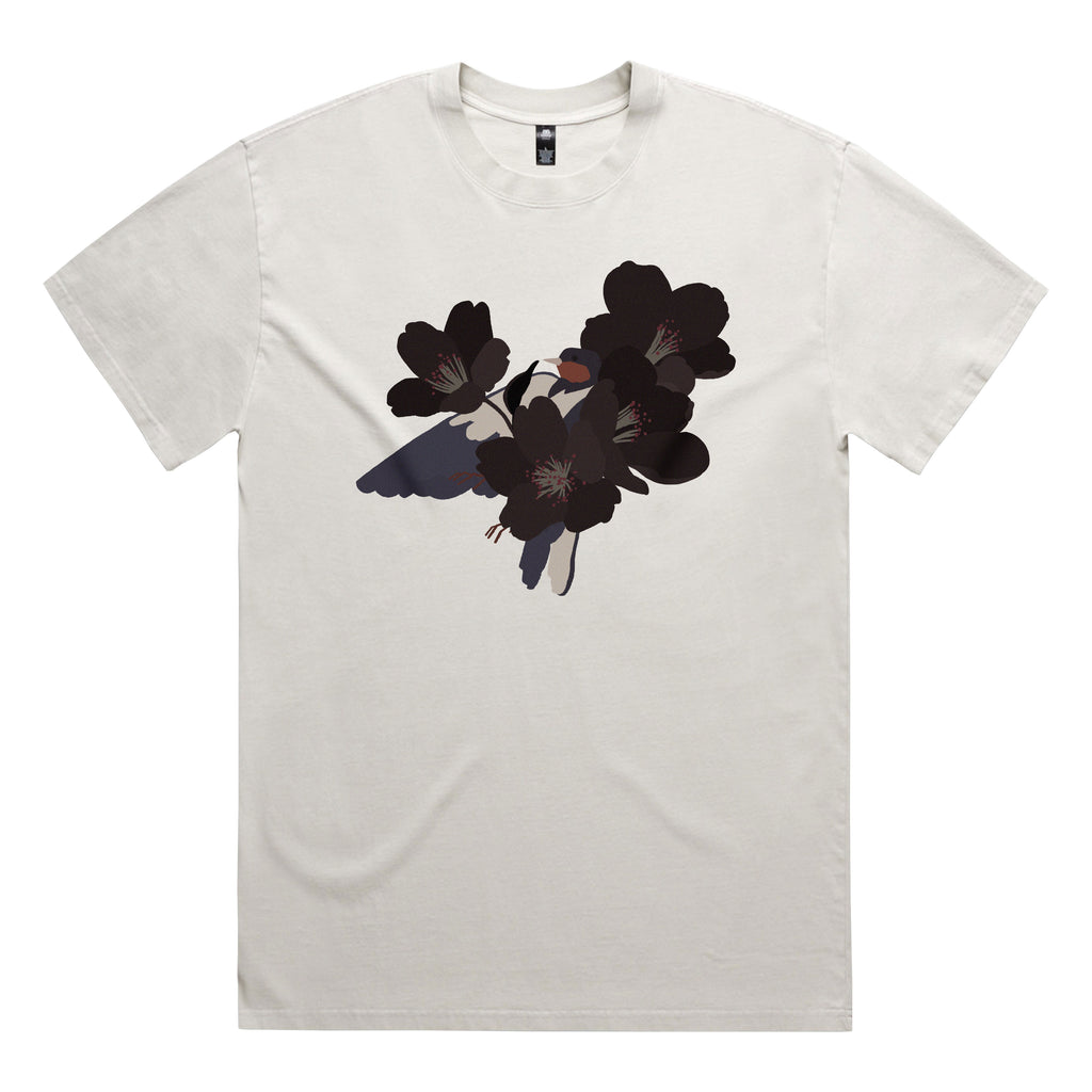 Neva Tshirt - Corruption (Faded Bone) – Devolver Digital